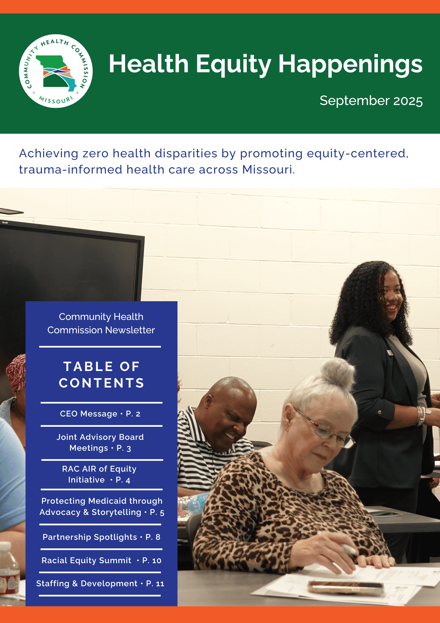 Read the September 2025 Health Equity Happenings Newsletter - Community ...